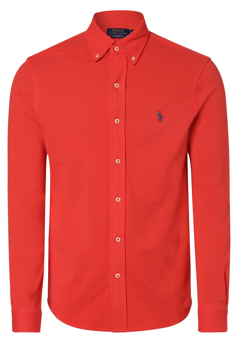 Polo Ralph Lauren Featherweight Mesh Shirt Hemd Red Reef C Rot