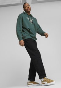 Puma SUEDE CLASSIC XXI UNISEX - Sneaker low - toasted white/beige ...