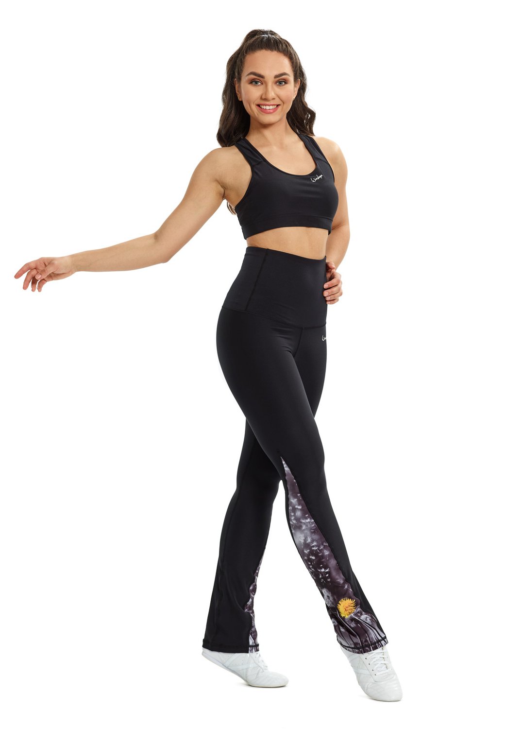 Winshape WAIST BCHWL - Tights - dandelion breeze/schwarz - Zalando.ch
