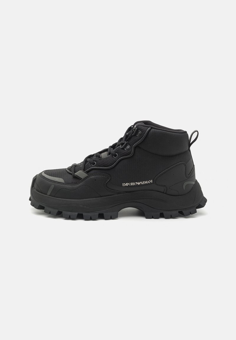 Emporio Armani FARADAY - Baskets montantes - nero/noir - ZALANDO.BE
