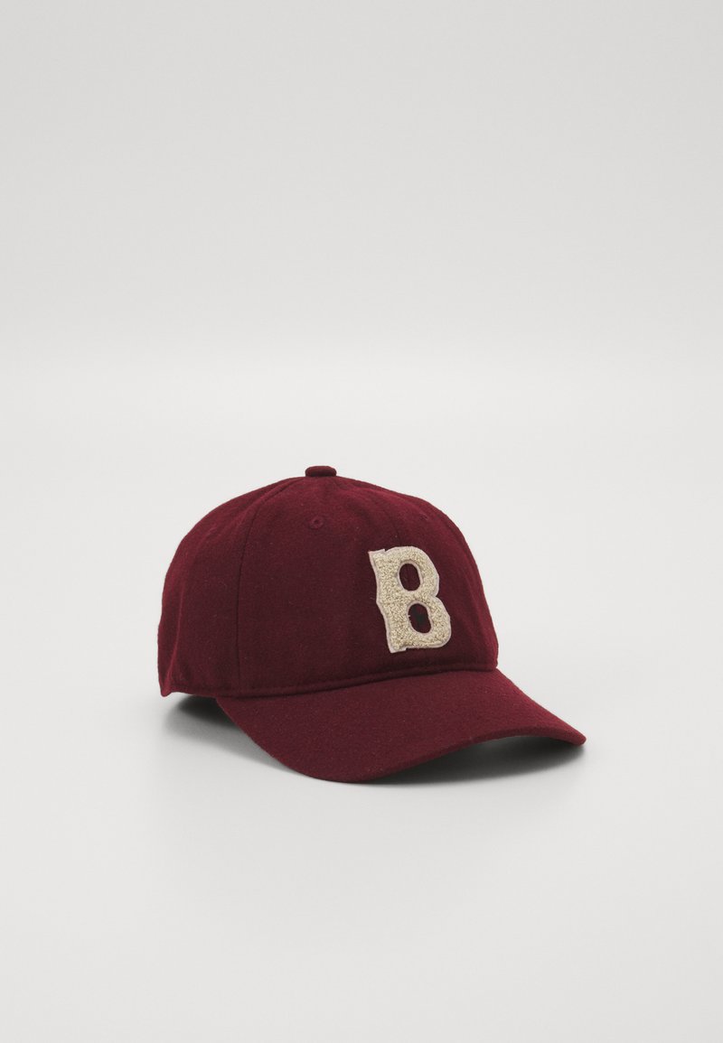 Brixton BIG STRETCH FIT UNISEX - Caps - mahogany/mørkerød - Zalando.dk