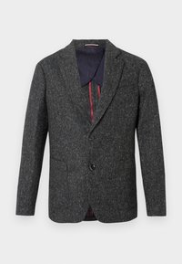 Tommy Hilfiger HERRINGBONE - Sacou - dark grey heather/gri închis ...