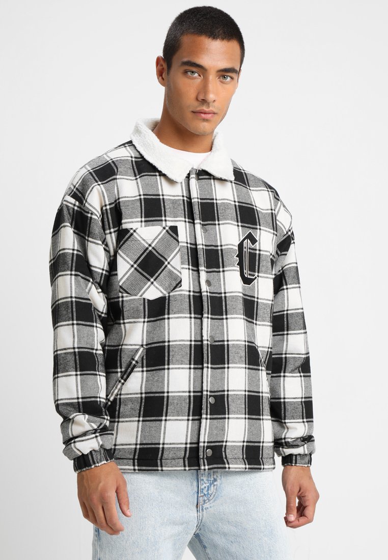 Cayler & Sons CSBL BLACKLETTER BOX - Summer jacket - black/white/black ...