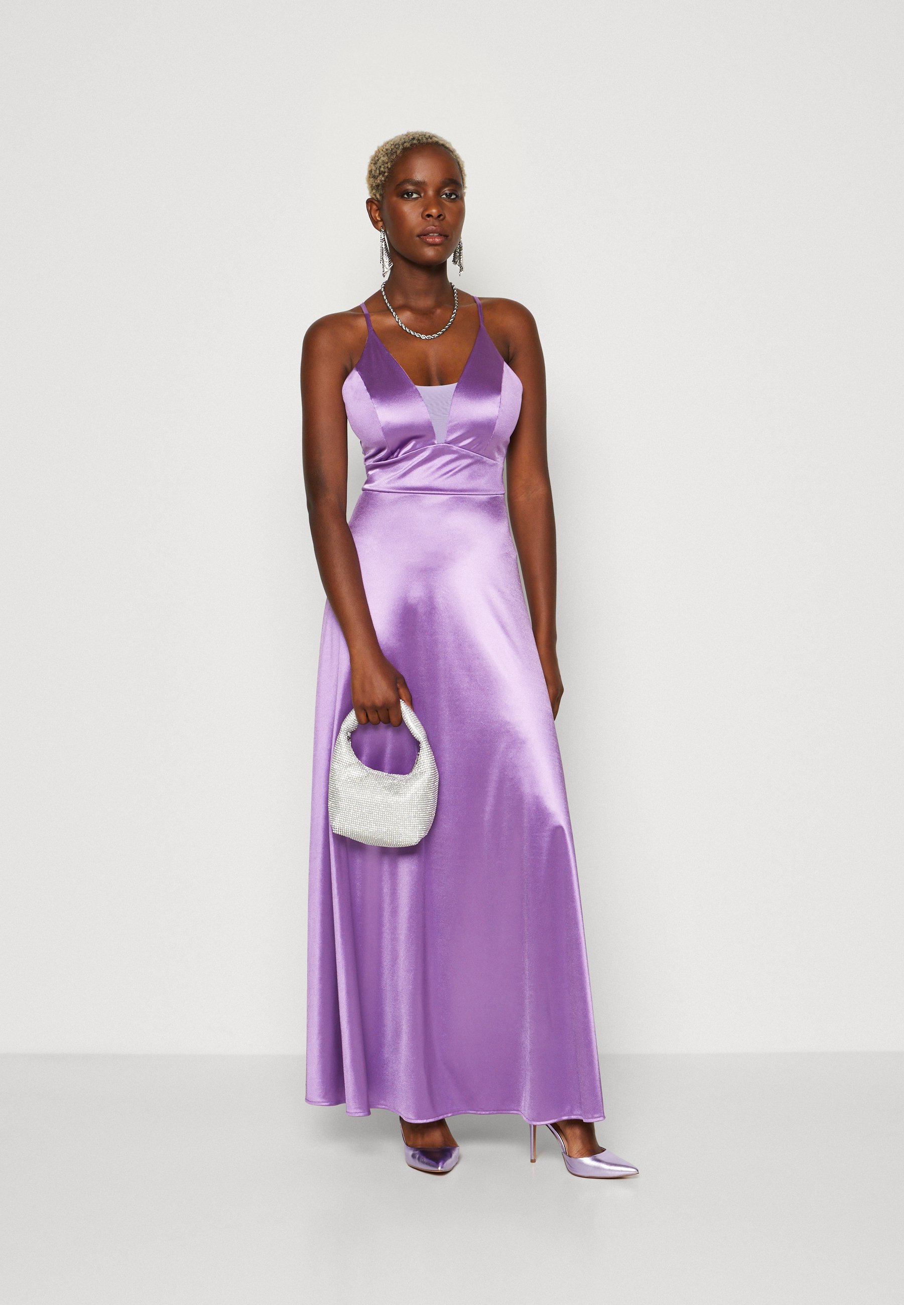 WAL G. KARA V NECK MAXI Occasion wear lavender purple Zalando