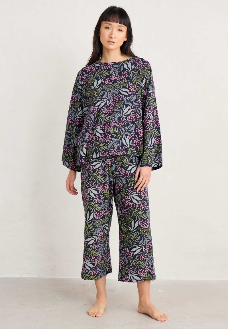 Seasalt Cornwall TREE SHADOW - Pyjamas - riverbed floral maritime/dark ...