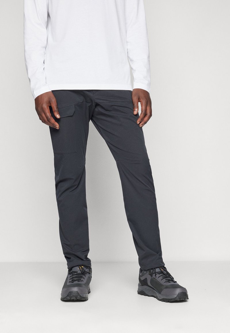 Houdini GO PANTS - Trousers - true black/black - Zalando