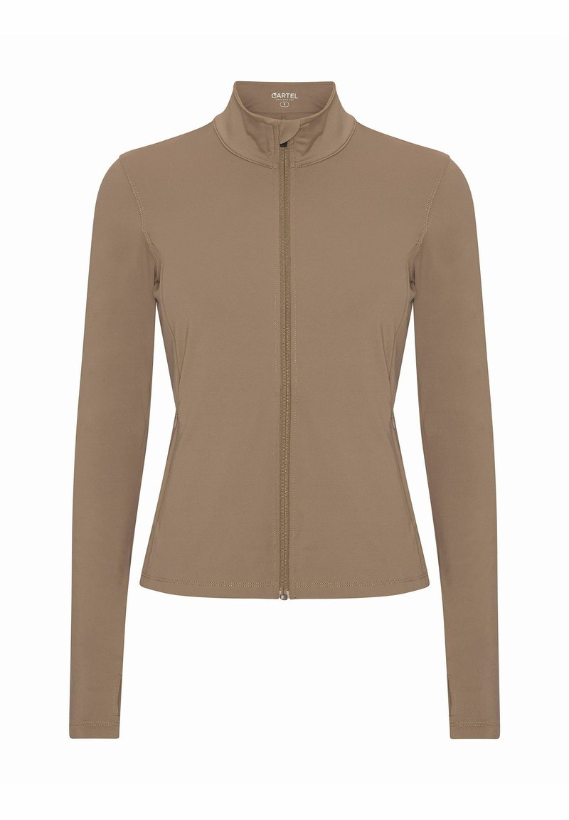 Copenhagen Cartel ALIGN BY BLUME CONTOUR - Trainingsjacke - hazel/braun ...