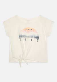 Roxy PURA PLAYA - Triko s potiskem - snow white/bílá - Zalando.cz