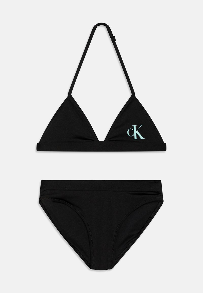 Calvin Klein Swimwear TRIANGLE SET - Bikini - black/noir - ZALANDO.FR