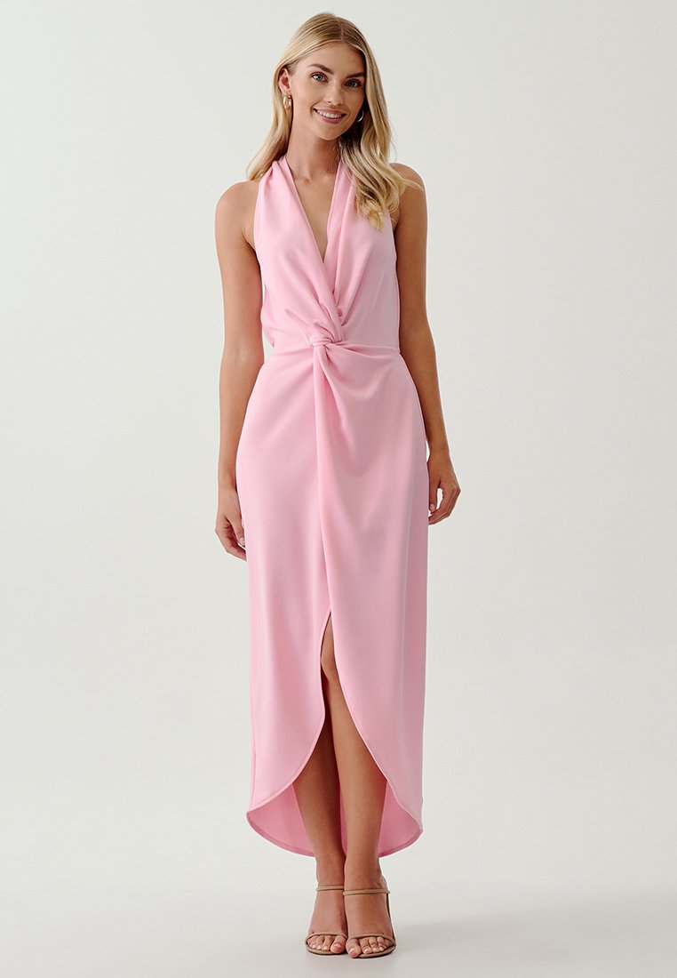 TUSSAH KARMEN - Vestido largo - pale pink/rosa claro - Zalando.es