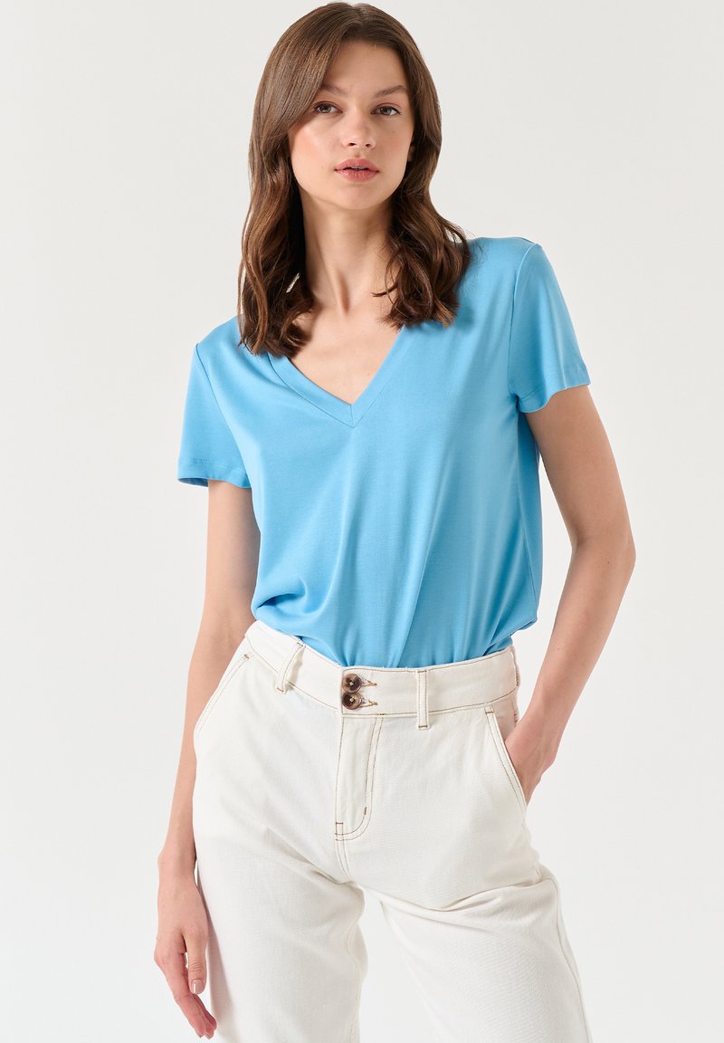 Jimmy Key AMAZING - T-shirt basic - light blue/lichtblauw - Zalando.be