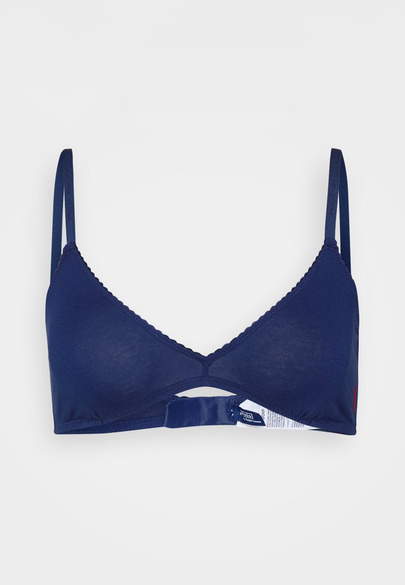 Polo Ralph Lauren TRIANGLE BRALETTE - Triangle bra - navy/dark blue ...