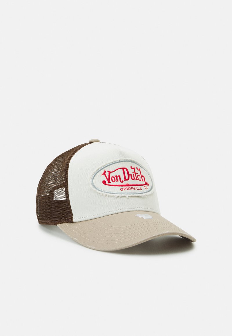 Von Dutch TRUCKER UNISEX - Cap - white/brwon/weiß - Zalando.at
