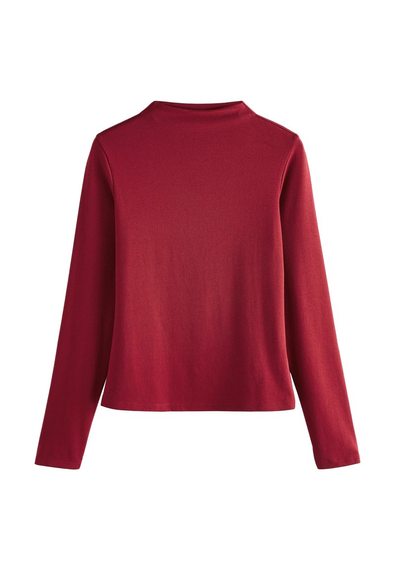 Next MOCK NECK LONG SLEEVE - Longsleeve - cherry red/rood - Zalando.be