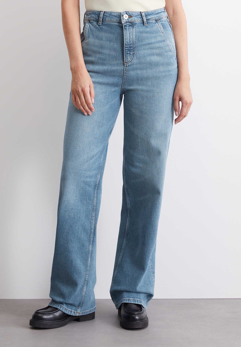 Marc O'Polo LUMA WIDE AUS - Jeans Relaxed Fit - fluent stretch wash ...