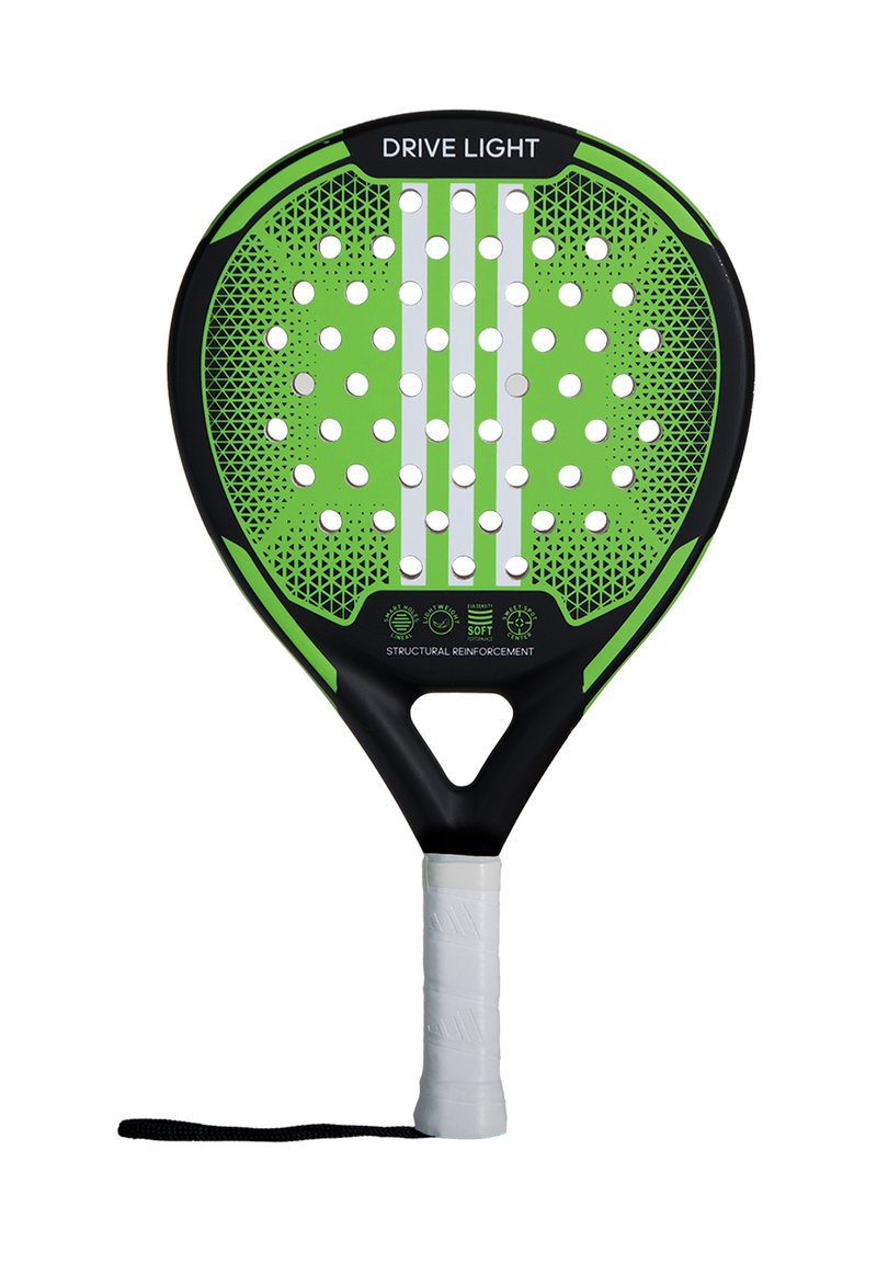 adidas Performance DRIVE LIGHT 3 2 - Padel racket - gruen schwarz/green ...