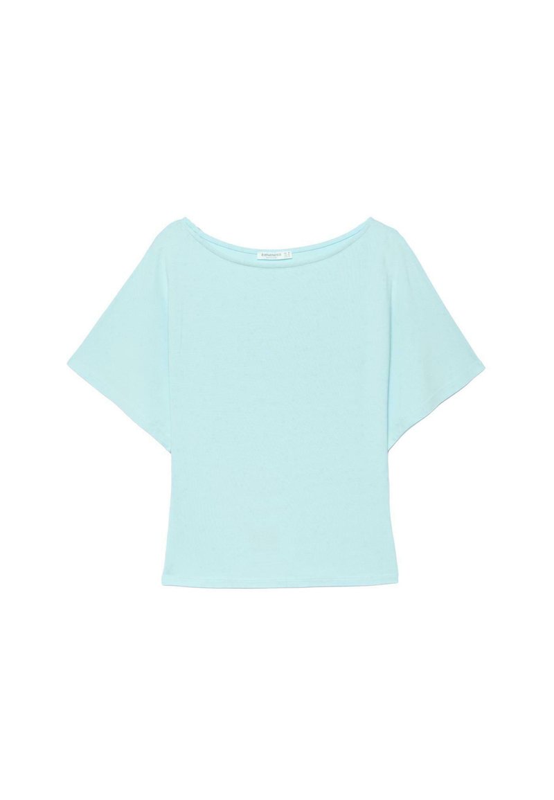 Stradivarius SHORT SLEEVE BOAT NECK T-SHIRT 02672321 - T-Shirt print ...