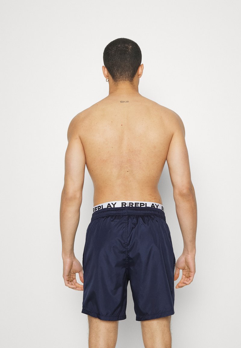 Replay BOXER - Swimming shorts - blue/dark blue - Zalando.ie