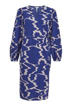 Object OBJVANJA WRAP DRESS - Freizeitkleid - clematis blue/hushed ...