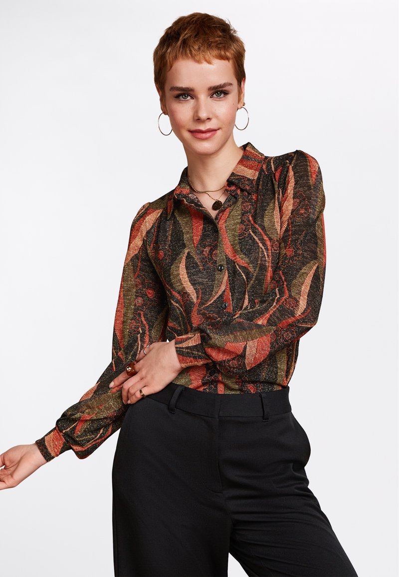 King Louie CARINA BAILEY - Hemdbluse - black/schwarz - Zalando.at