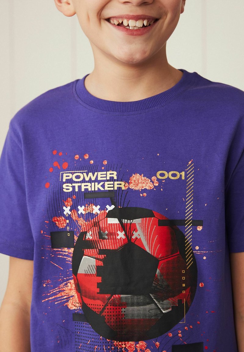 Next SHORT PYJAMAS 2 PACK - Pyjama - blue football print/blauw - Zalando.be