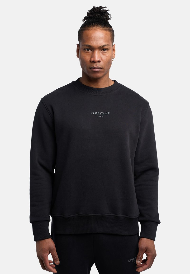 Carlo Colucci Sweater - schwarz/zwart - Zalando.nl