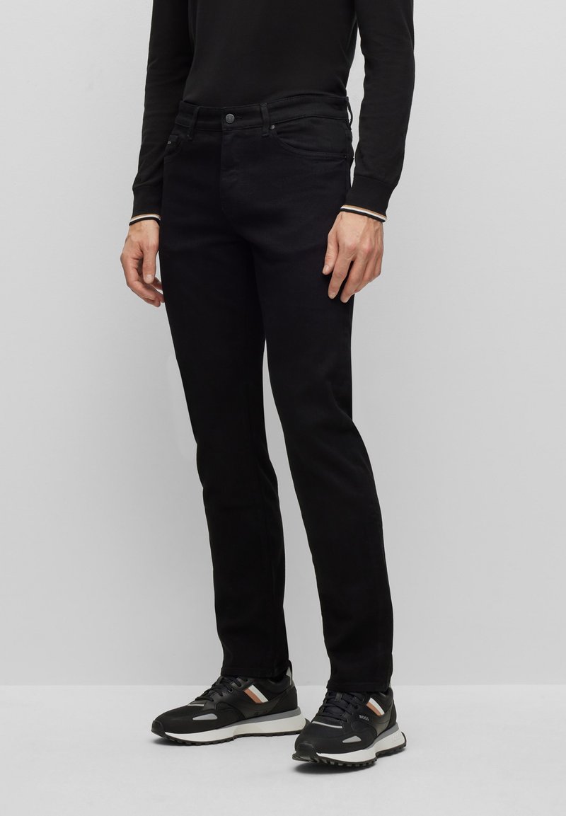 BOSS MAINE - Jean droit - black/noir - ZALANDO.FR