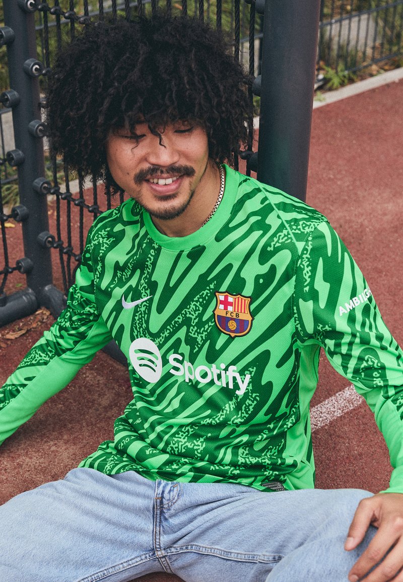 Nike Performance FC BARCELONA NIKE DF JERSEY LONG SLEEVES STADIUM GOAL ...