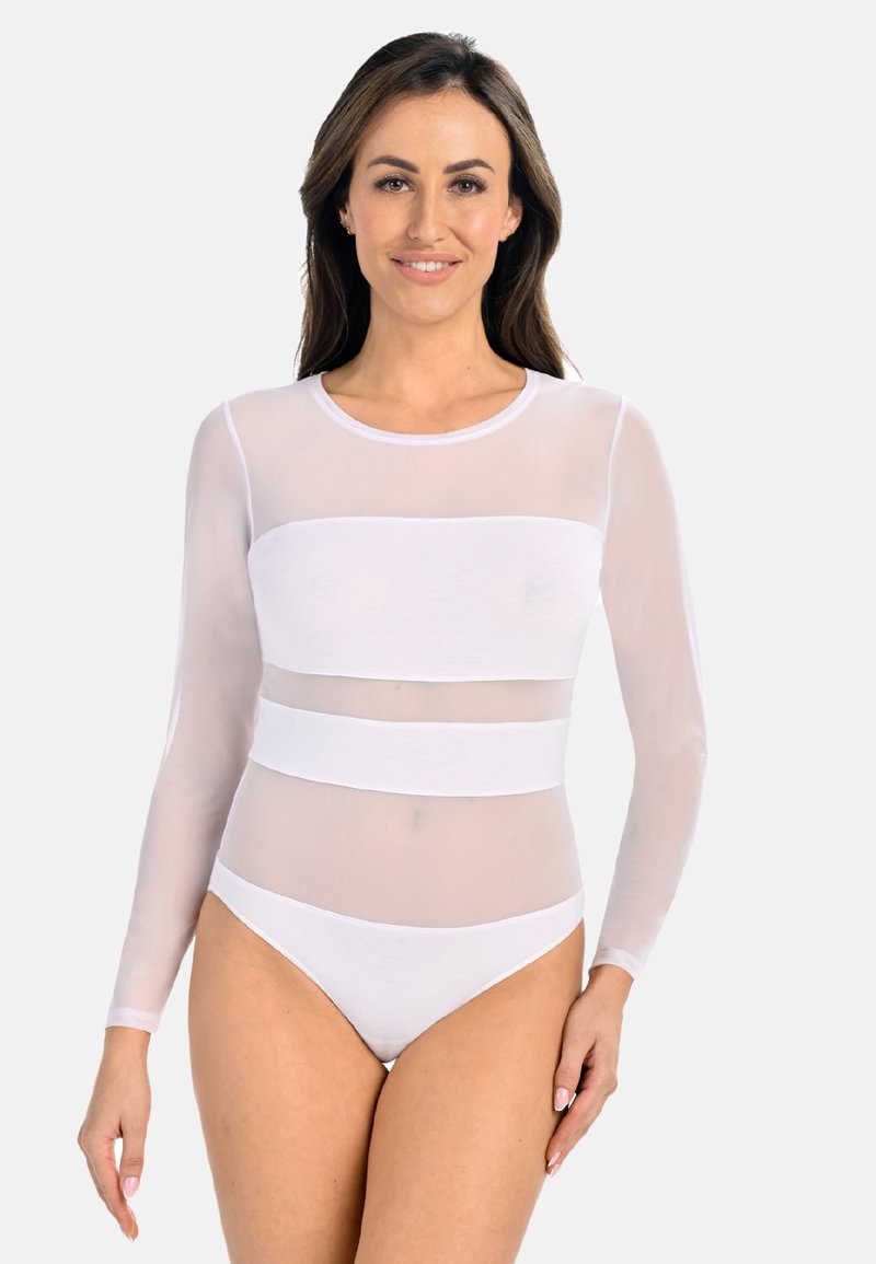 Teyli STRIPY - Body - white/weiß - Zalando.de