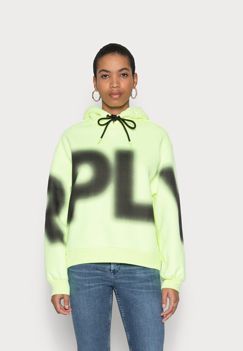 Replay Sweatshirt - fluo yellow/neon yellow - Zalando.de