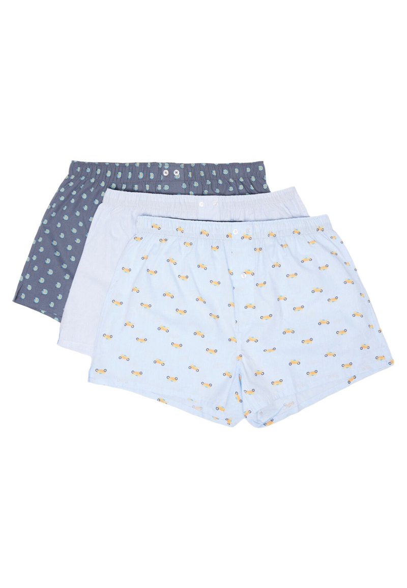 Springfield 3 PACK SCOOTER - Boxer shorts - light blue - Zalando.de