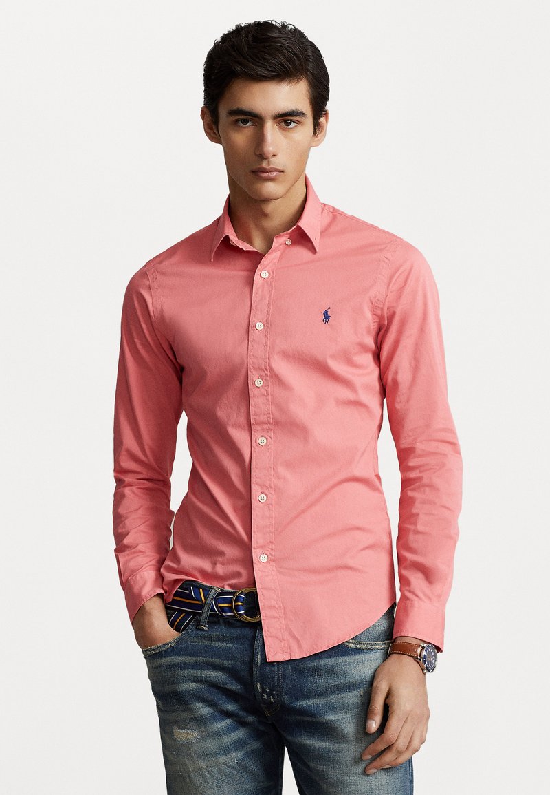 Polo Ralph Lauren LONG SLEEVE SPORT SHIRT - Camicia - desert rose/fuxia ...
