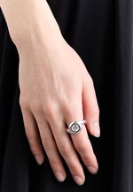Uncommon Matters LOOP - Ring - silver-coloured/silberfarben - Zalando.de