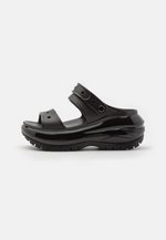 Crocs CLASSIC MEGA CRUSH - Muiltjes met hak - black/zwart - Zalando.nl