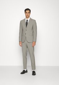 Selected Homme SLHSLIM LIAM MINI HOUNDS SUIT FLEX SET - Completo - dark ...