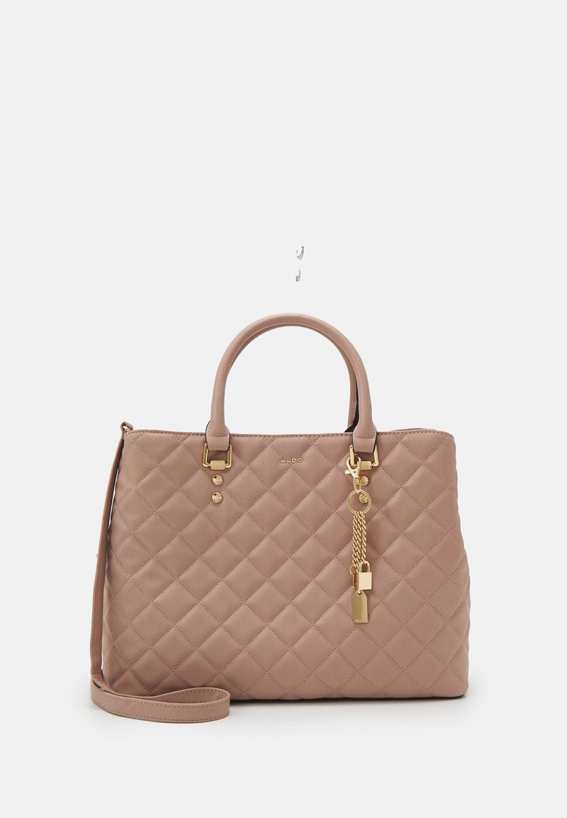 ALDO CHIPPER - Handbag - dark nude/gold-coloured/nude - Zalando