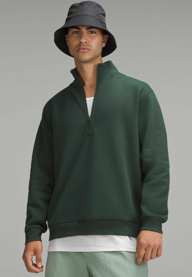 lululemon STEADY STATE HALF-ZIP - Sweatshirt - legacy green/vert ...