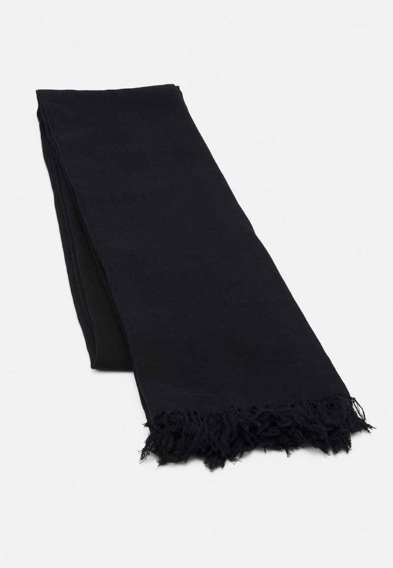 Becksöndergaard SOLID ILONA SCARF - Sjal - black/svart - Zalando.no