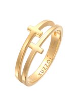 KUZZOI CROSS - Anillo - gold-coloured/dorado - Zalando.es