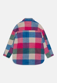 Kids ONLY KOGMACI CHECK SHACKET - Overgangsjakke - moonbeam/campanula ...