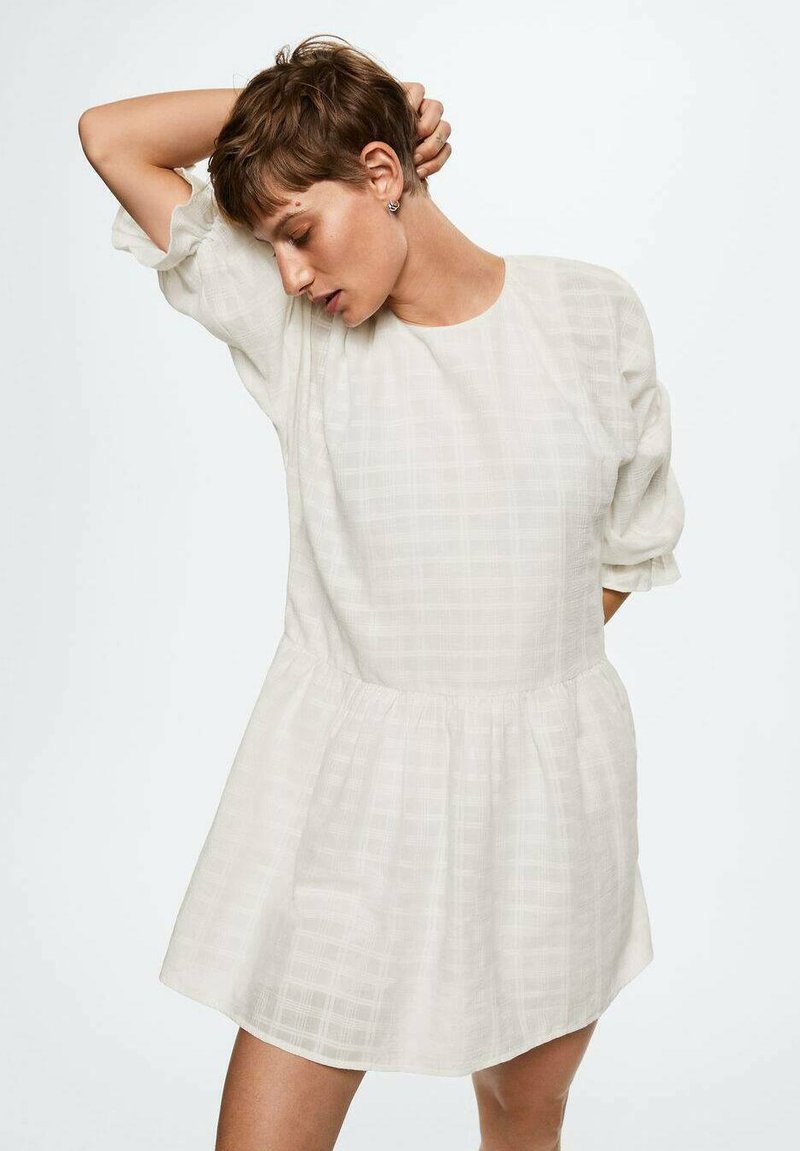 Mango BRUNA - Rochie de zi - white/alb - Zalando.ro