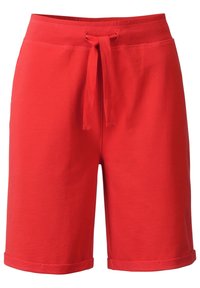 ViertelMond BERMUDA-VIKA - Jogginghose - rot - Zalando