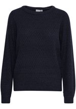 ICHI IHODANSA LS - Pullover - total eclipse/bleu marine - ZALANDO.FR