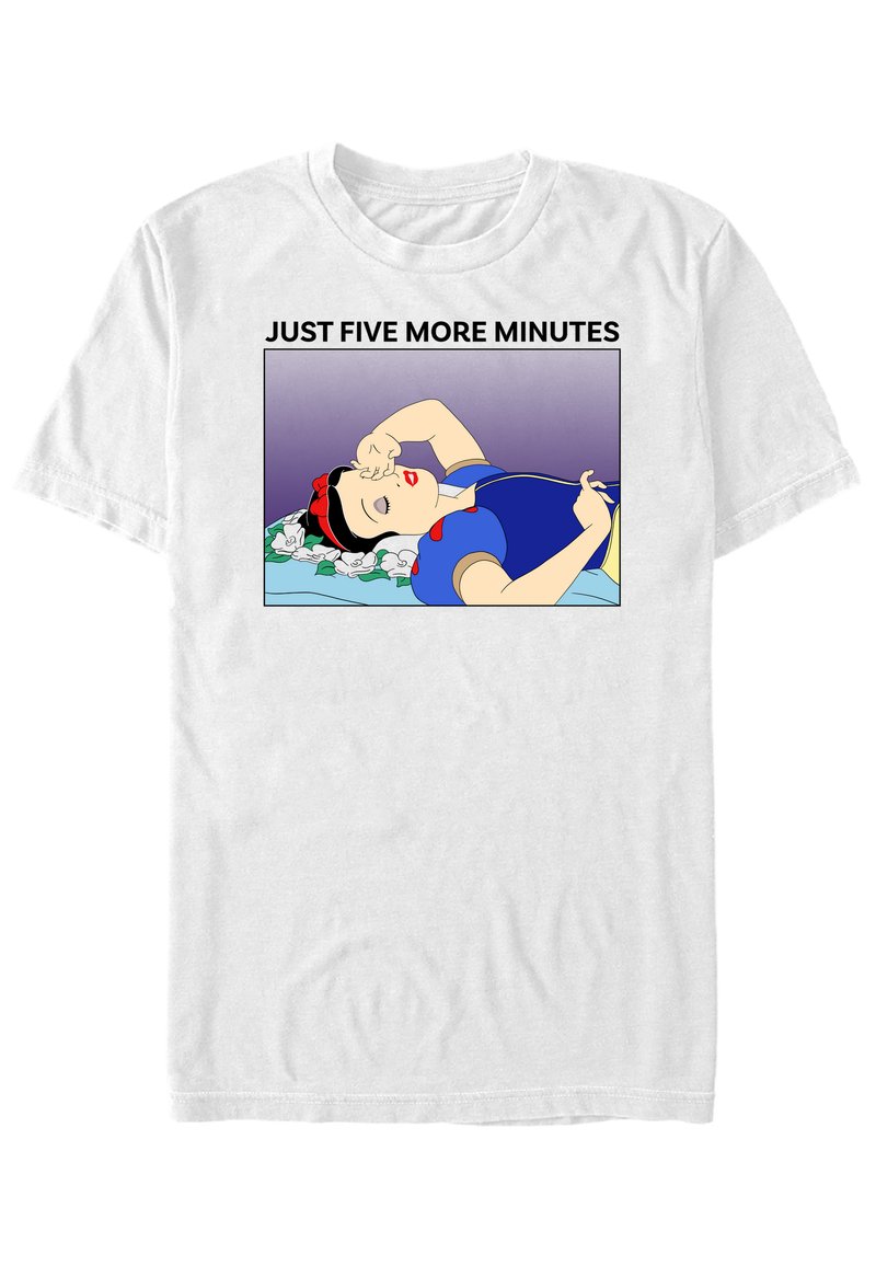 Disney SNOOZE - T-shirts print - white/hvid - Zalando.dk