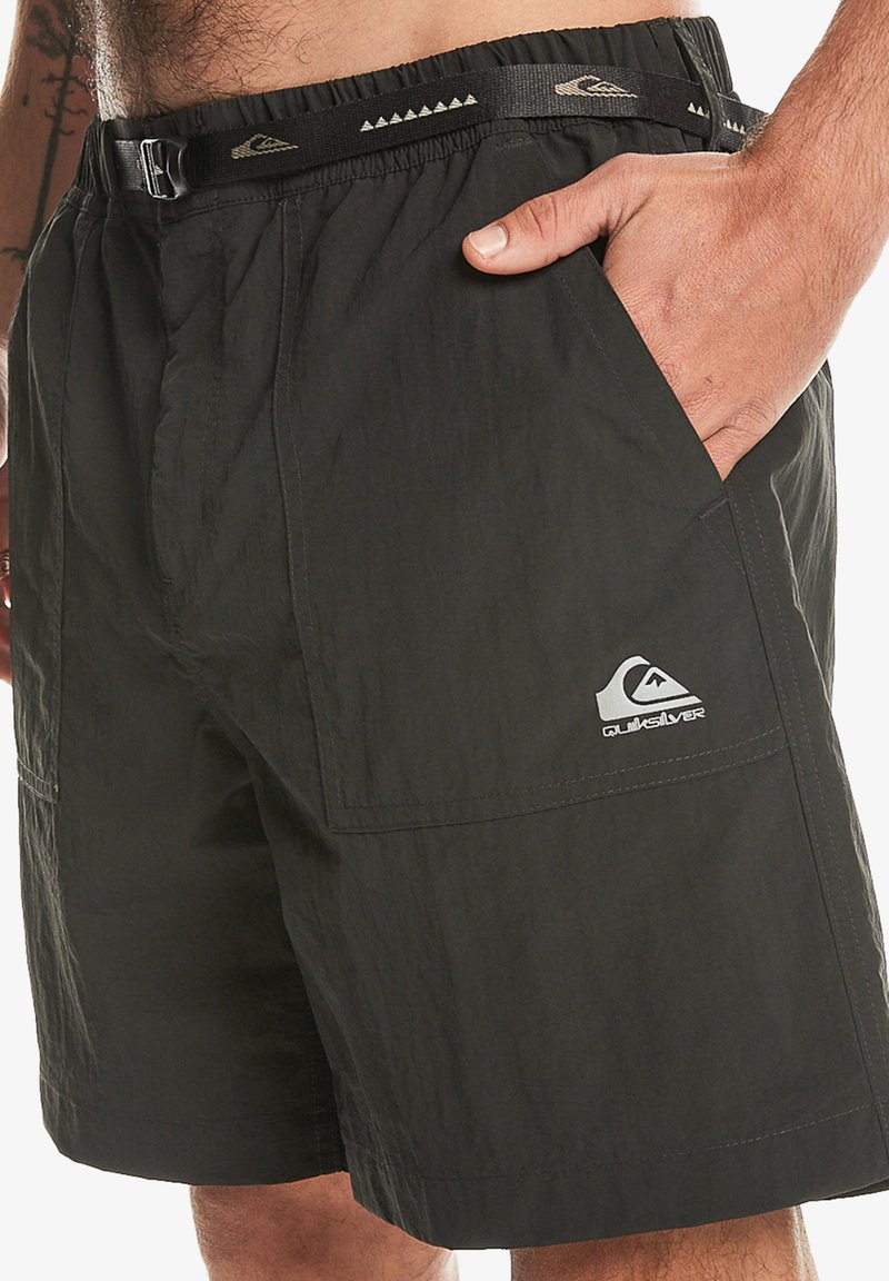 Quiksilver RUN ASHORE - Outdoor shorts - tarmac/black - Zalando.co.uk