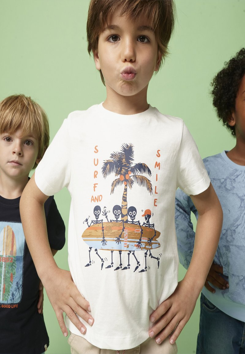 UBS2 T-Shirt print - crudo/beige - Zalando.at