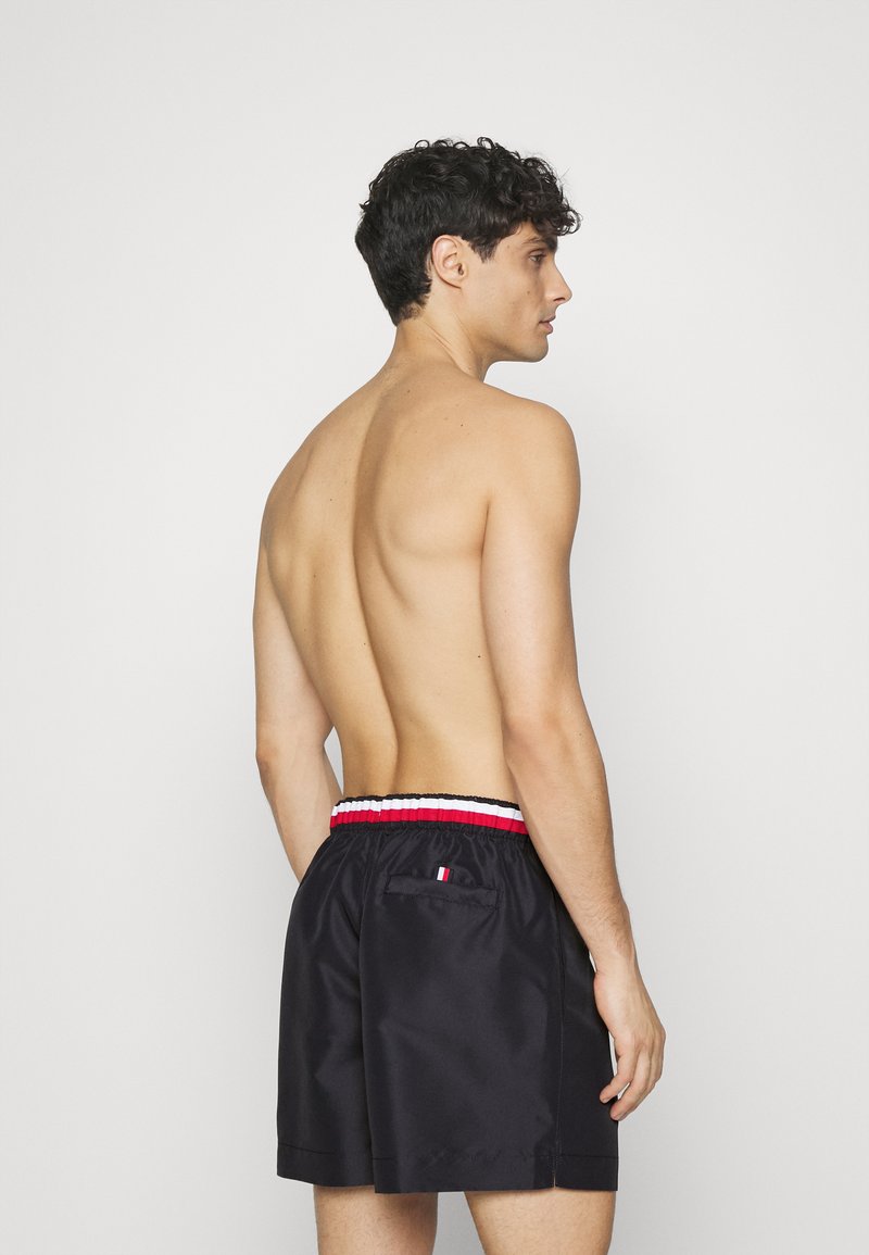 Tommy Hilfiger Medium Drawstring Short De Bain Desert Sky Bleu