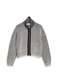 ARMEDANGELS MEDEAA VANISE - Strickjacke - black oatmilk/schwarz - Zalando