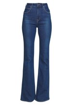 Lee FLARE BODY OPTIX - Flared Jeans - jackson worn/donkerblauw - Zalando.nl