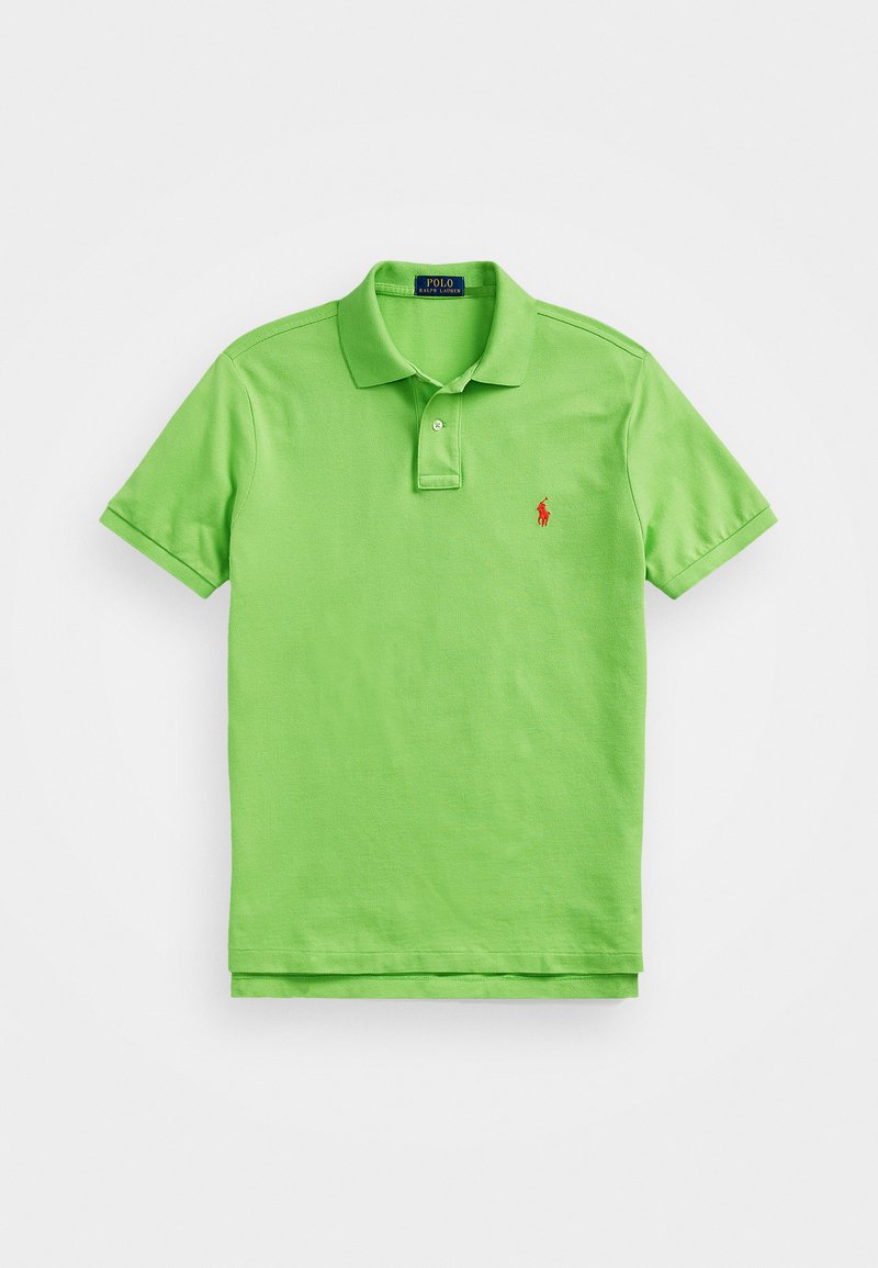 Polo Ralph Lauren SLIM FIT MESH POLO SHIRT - Polo shirt - kiwi lime ...